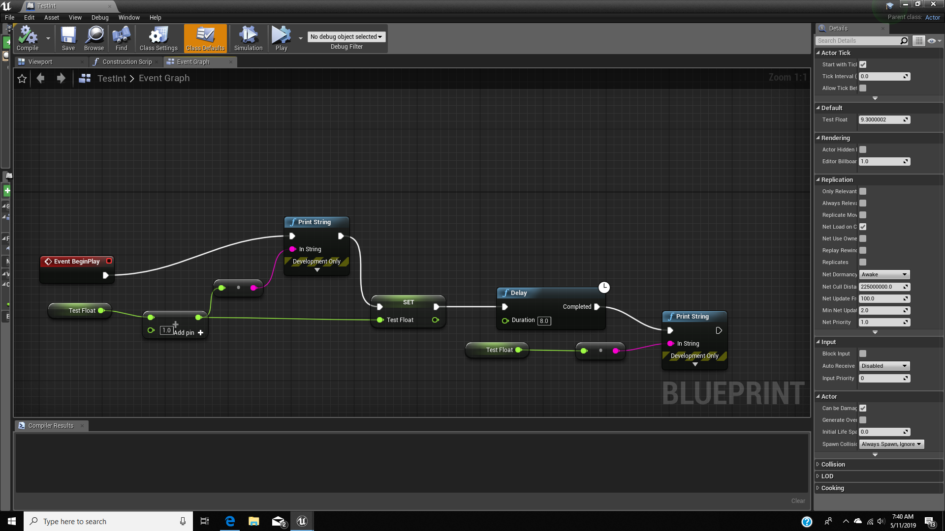Unreal – Introdução ao Blueprint – Office3D